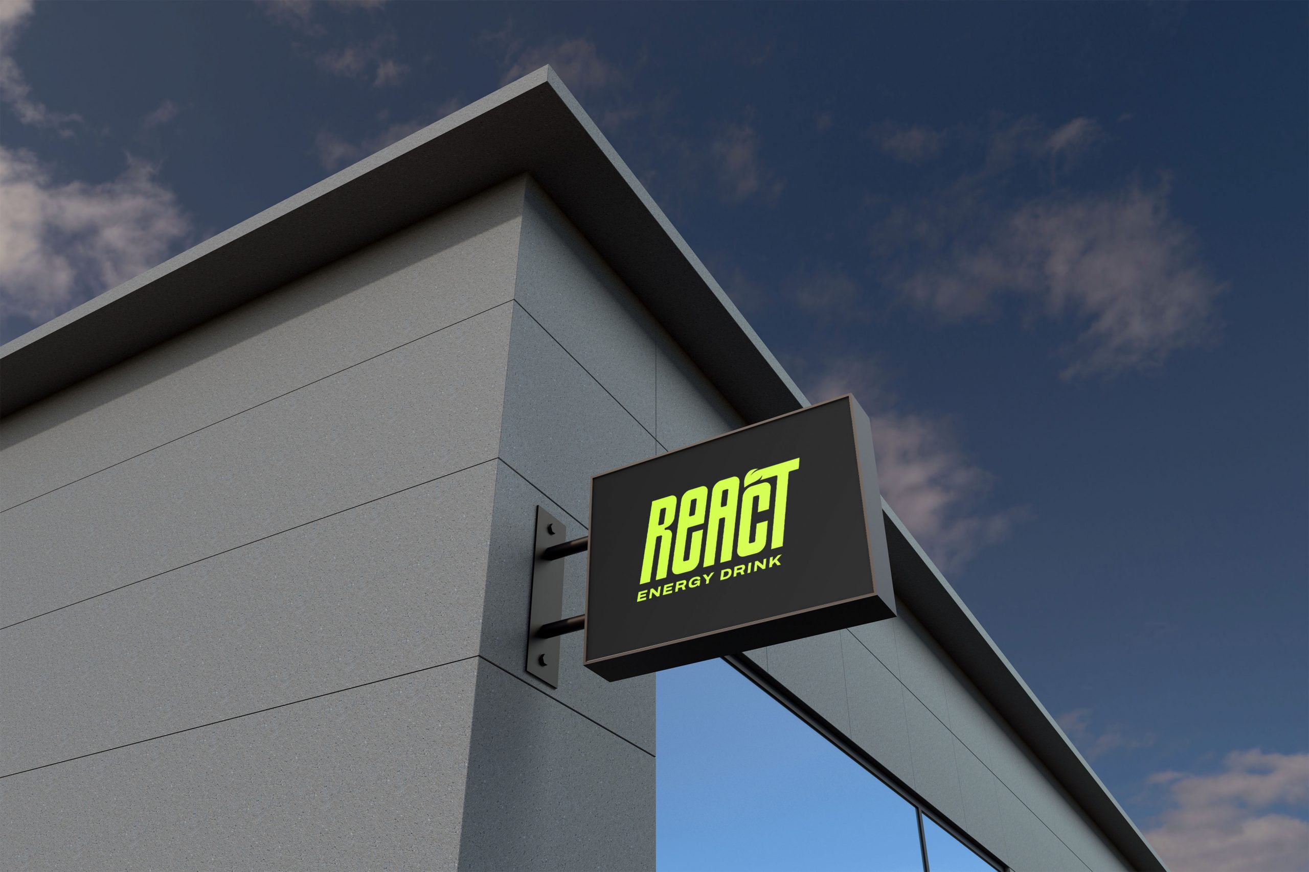 React Energy Drink • Mynd design